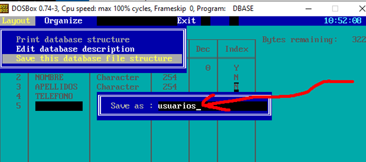 Probando dbase IV – MurciaDevs