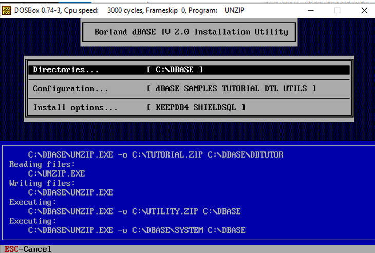 Probando dbase IV – MurciaDevs