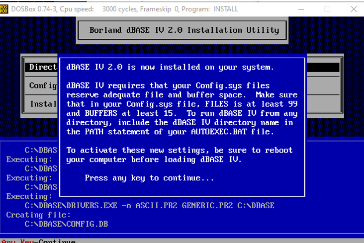 Probando dbase IV – MurciaDevs
